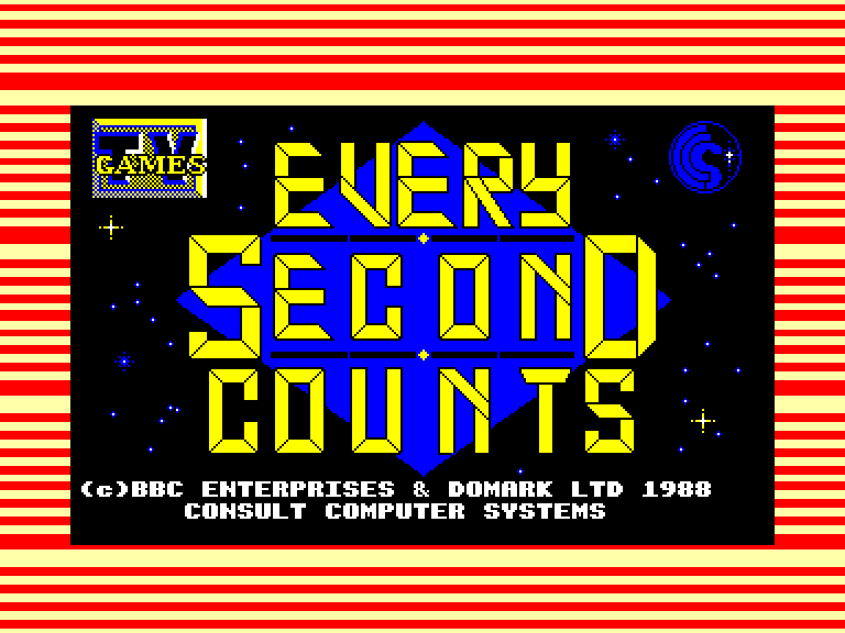 Every second counts by Domark / ccs on Amstrad CPC (1988)